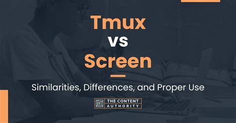 Screens Vs Tmux At Joel Morton Blog