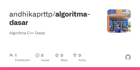 Github Andhikaprttpalgoritma Dasar Algoritma C Dasar