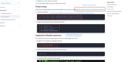 Fcr Ios Demo Quickstart · Issue 1327 · Agoraiodocs Source · Github
