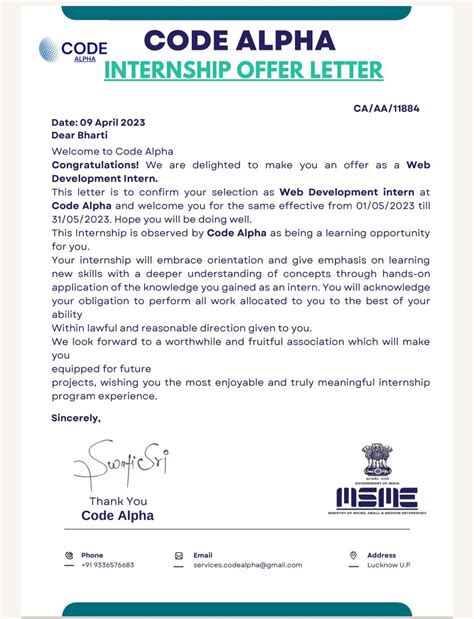 bharti nagar on linkedin codealpha intern connections