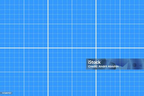 블루프린트 그리드 배경입니다 매트 절단 사무 기계 계획 도면 제도 플로팅 엔지니어링 또는 건축 측정을위한 체크 무늬 빈 템플릿