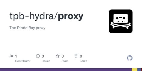 GitHub Tpb Hydra Proxy The Pirate Bay Proxy
