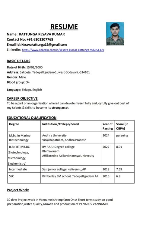 kesava kumar kattunga on linkedin dear hiring team and hr are you