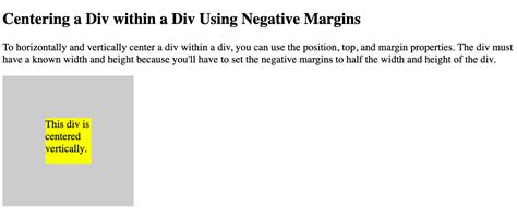 11 Ways To Center Div Or Text In Div In Css