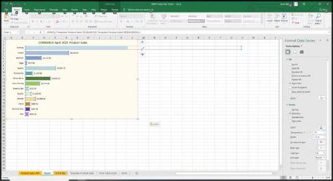 Outside End Data Label For A Column Chart Microsoft Excel