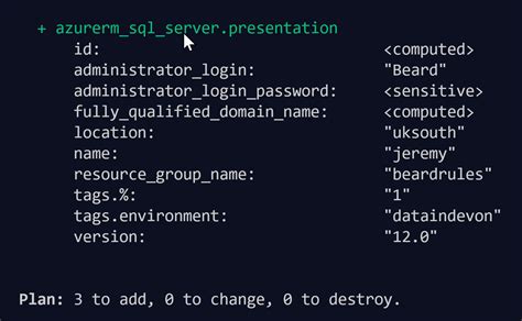 Building Azure SQL Db With Terraform With Visual Studio Code