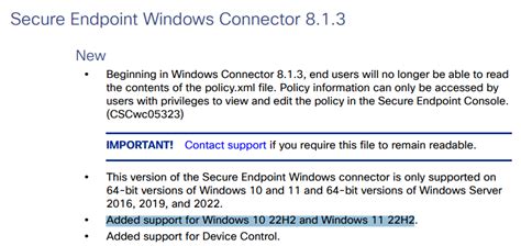 Solved Cisco Amp Compatibility With Windows 10 2004 And 1809 Cisco Community
