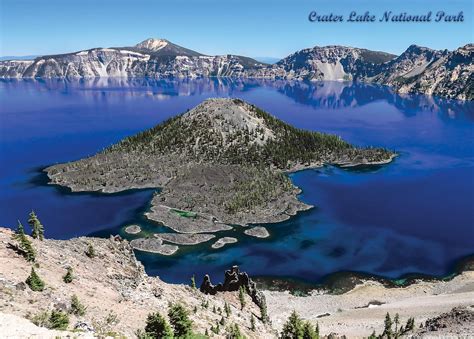Wizard Island Crater Lake National Park