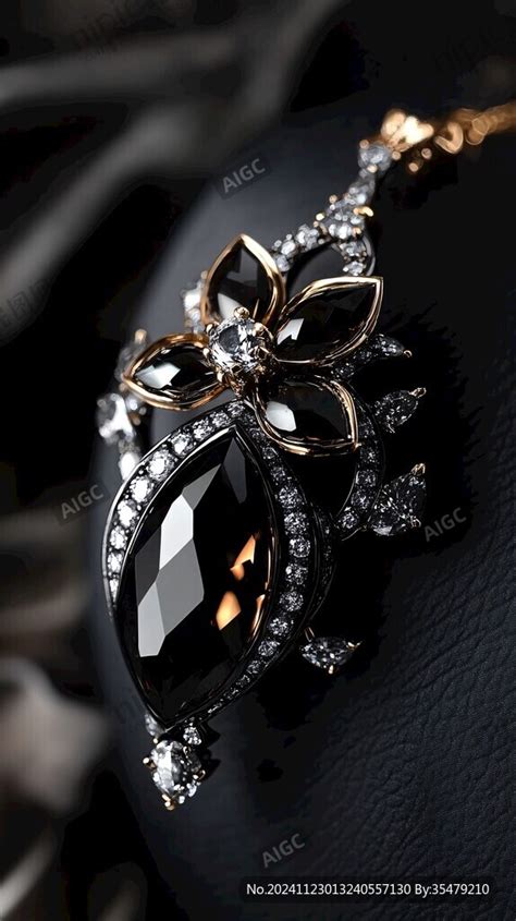 Ai创作图酷炫珠宝广告背景图 珠宝精修大图 高清黑钻 高端珠宝背景 唯美珠宝 黑色华丽贵气奢华高端 珠宝首饰海报背景 珠光宝气桌面壁纸 珠宝