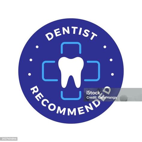 치과 의사 추천 승인 벡터 아이콘 로고 배지 건강 진단에 대한 스톡 벡터 아트 및 기타 이미지 건강 진단 건강관리와 의술 디자인 Istock