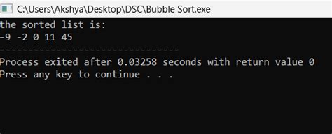 Github Akshyard Bubble Sort
