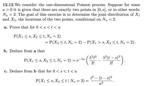 Solved 1212 We Consider The One Dimensional Poisson