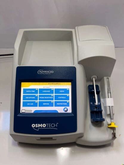 advanced instruments osmotech single sample micro osmometer osmotech
