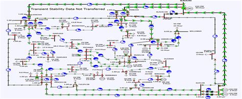 The Ieee 37 Bus 9 Generators Test System Download Scientific Diagram