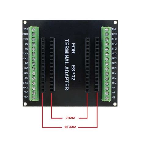 Shield Expansor Para Esp32 30 Pinos Com Bornes Bit Maker Arduinos