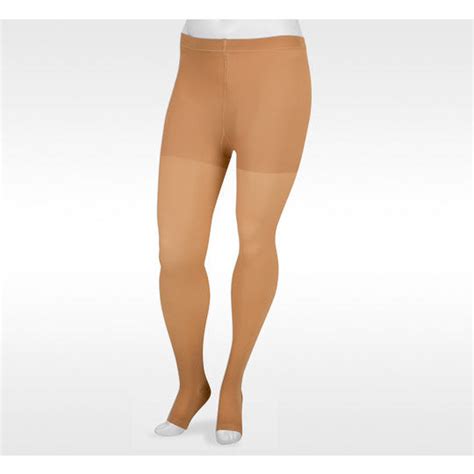 Juzo Basic Pantyhose 30 40 Mmhg Open Toe Compression Stockings