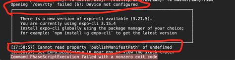 Solved Command Phasescriptexecution Failed With A Nonzero Exit Code