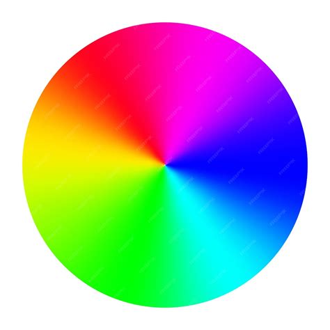 Premium Vector Rgb Color Wheel Spectrum Selector Picker Rgb Palette