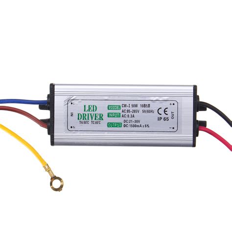 10W 20W 30W 50W 100W Waterproof High Power Supply LED Driver AC85 265V Alexnld Com
