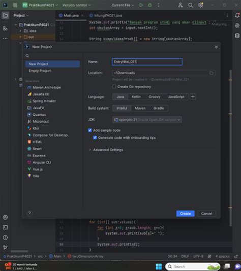 Cara Menggunakan Intellij Idea Latihan Pemrograman Java P1 By Naya