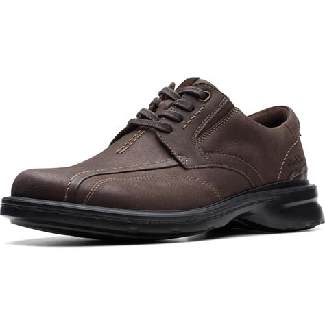 Clarks Mens Gessler Lace Oxforddark Brown Clarks