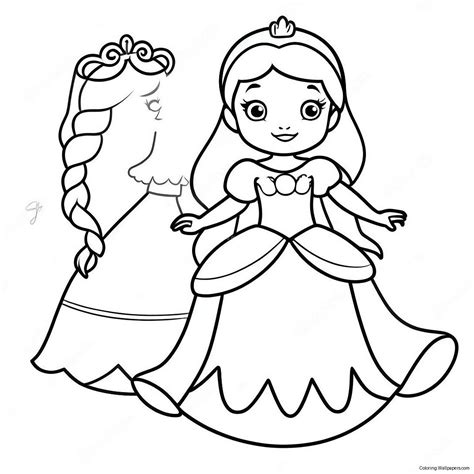 Schattige Disney Prinses Kleurplaat 18782 14826