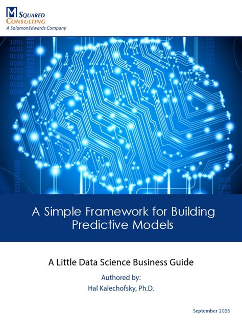 A Simple Framework For Building Predictive Models Pdf Machine Learning Predictive Analytics