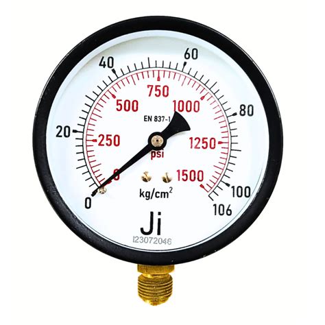 Best Commercial Pressure Gauge Dial Size Mm Range To Kg Cm With Dual Scale Of