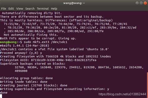 U盘损坏 Cant Read Superblock Csdn博客
