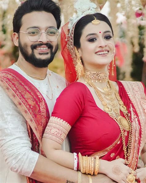 From Co Stars To Life Partners The Wedding Saga Of Darshana Banik And