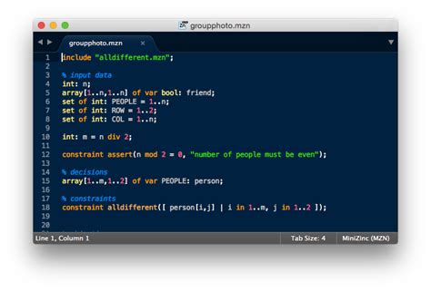 Minizinc Language Packages Package Control