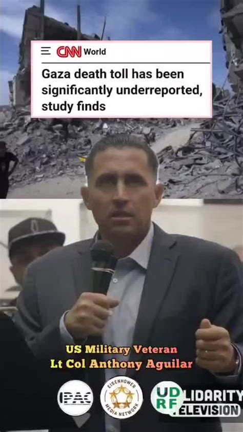 Lt Col Anthony Aguilar Speech Infront Of United Nations Headquarters