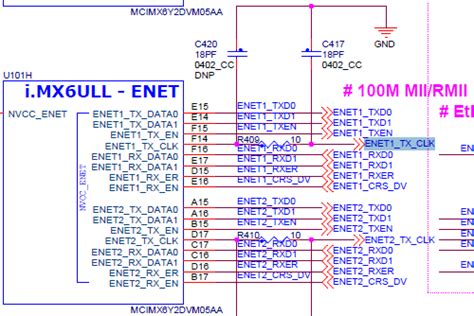 Solved Enet1txclk Pin Setting For Rmii Function Of Imx6ull Nxp Community