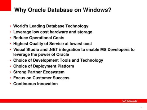 Ppt Whats New For Oracle Database G R On Windows Powerpoint