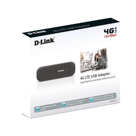 D Link Dwm 222 4g Lte Usb Adapter Primeleb