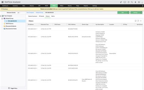 Hassle Free Ip And Switch Port Management With Netflow Analyzers Ipam