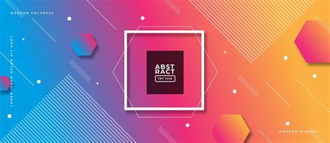Premium Vector Abstract Geometric Gradient Shapes On Composition Dynamic Illustration Background
