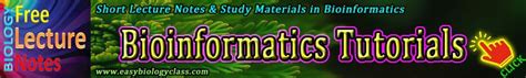 computational biology and bioinformatics notes easybiologyclass