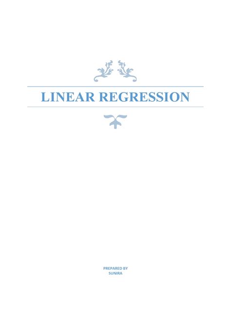 Sunira Predictive Modeling Pdf Multicollinearity Receiver