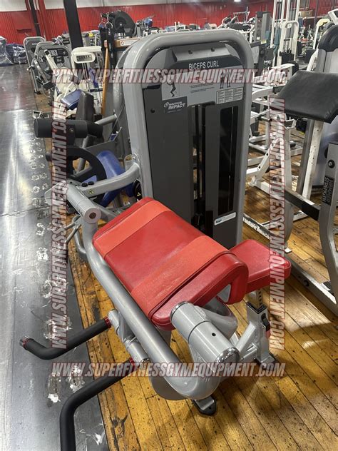 Nautilus Impact Bicep Curl And Tricep Extension Superfitness Gym Equipment