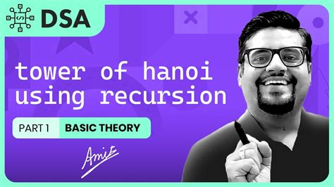 Tower Of Hanoi Solved Using Recursion Part 1 Youtube