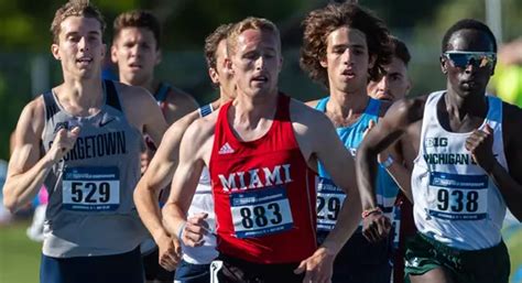 Sean Torpy Track And Field Cross Country Miami University Redhawks