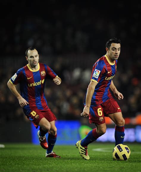 Iniesta Xavi And The Eternal Back And Forth Of Barcelonas Greatest