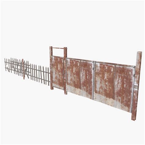 fence 3d free 3d models download free3d
