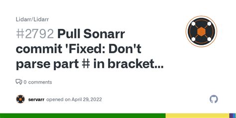 Pull Sonarr Commit Fixed Dont Parse Part In Brackets As Mini