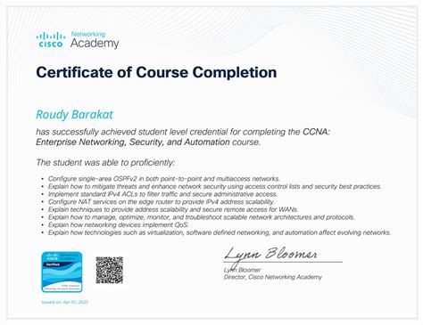 cisconetworkingacademy ccna networking cybersecurity automation