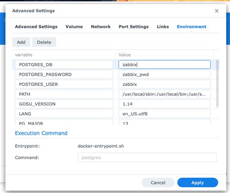 Synology Zabbix Docker With Gui Alles Oder Nichts