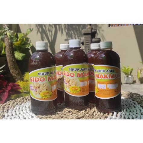 Jual Sirup Jahe Sido Makmur Jahe Instant Jahe Emprit Gula Aren Asli Kemasan Botol 500 Ml Jual Sirup Jahe Sido Makmur Jahe Instant Jahe Emprit Gula Aren Asli Kemasan Botol 500 Ml