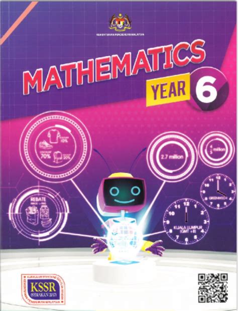 Textbook Mathematics Year 6 Dlp Isbn 9789834933289 Caie New And Original International