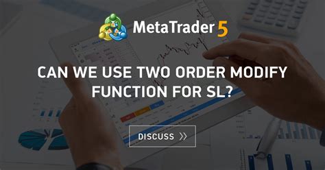 Can We Use Two Order Modify Function For Sl Trailing Stop General Mql5 Programming Forum
